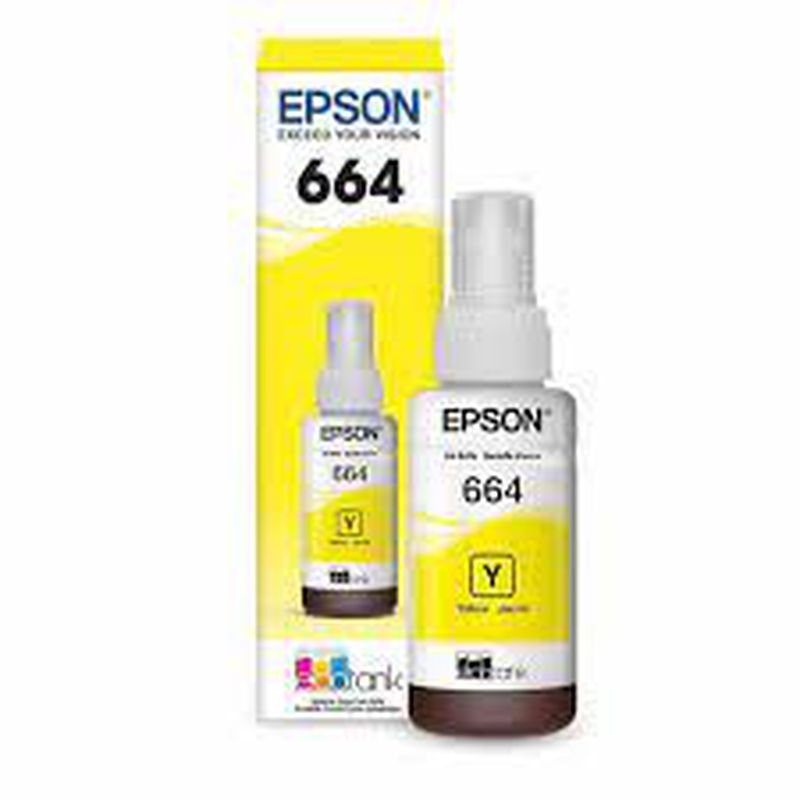 Tinta Epson T6641 Original Yellow