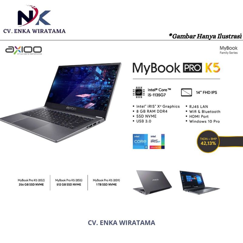 Axioo Mybook Pro K5 (8N9)