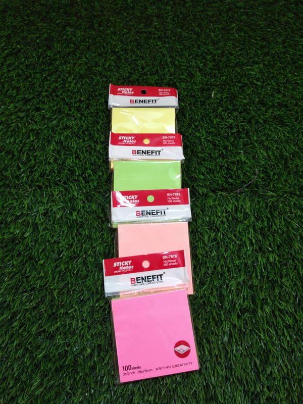 Sticky Note SN 7676 Benefit