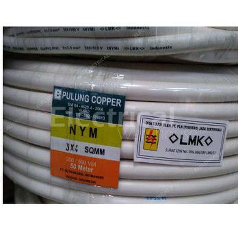 Kabel NYM 3x4 PULUNG