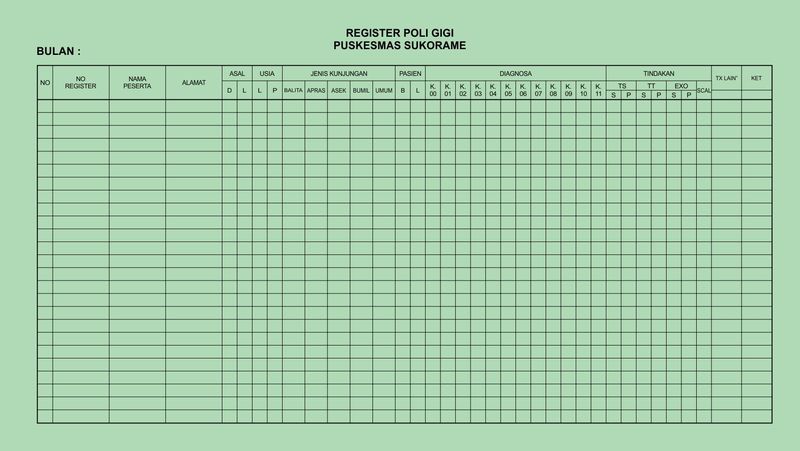 (Pre Order) Register Poli Gigi