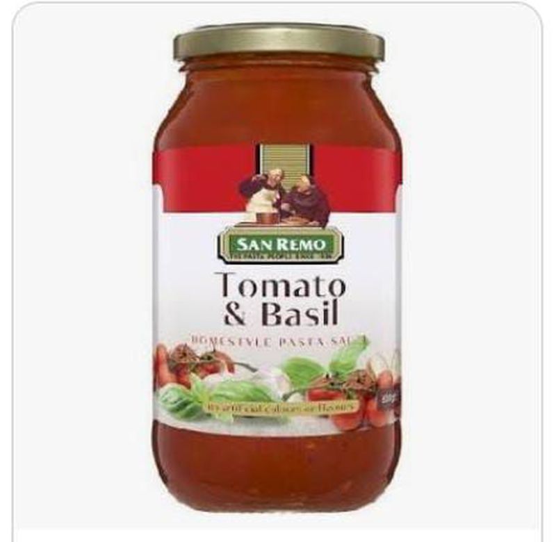 San Remo Sauce Tomato & Basil