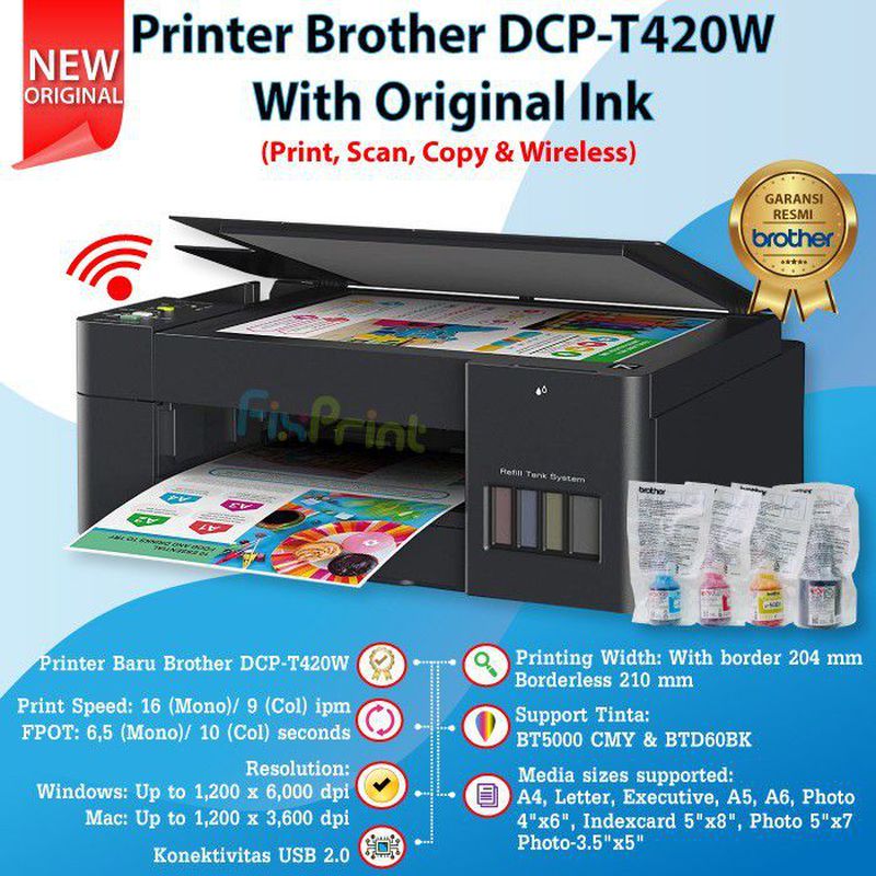 Printer Brother DCP-T420W / 420W