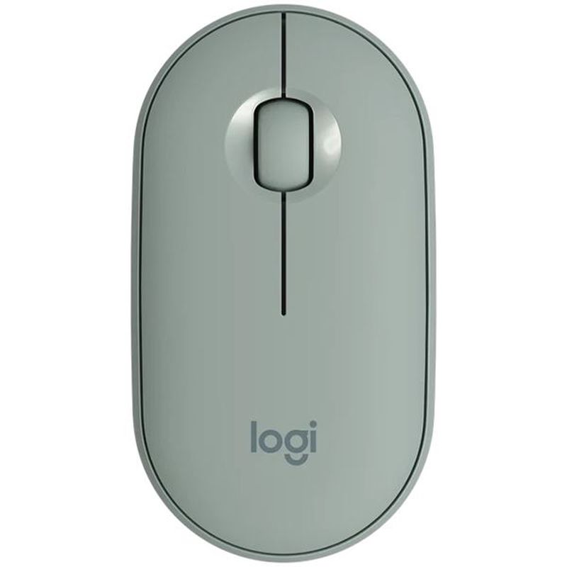 Logitech M350 Pebble Wireless / Bluetooth Mouse (Eucalyptus)