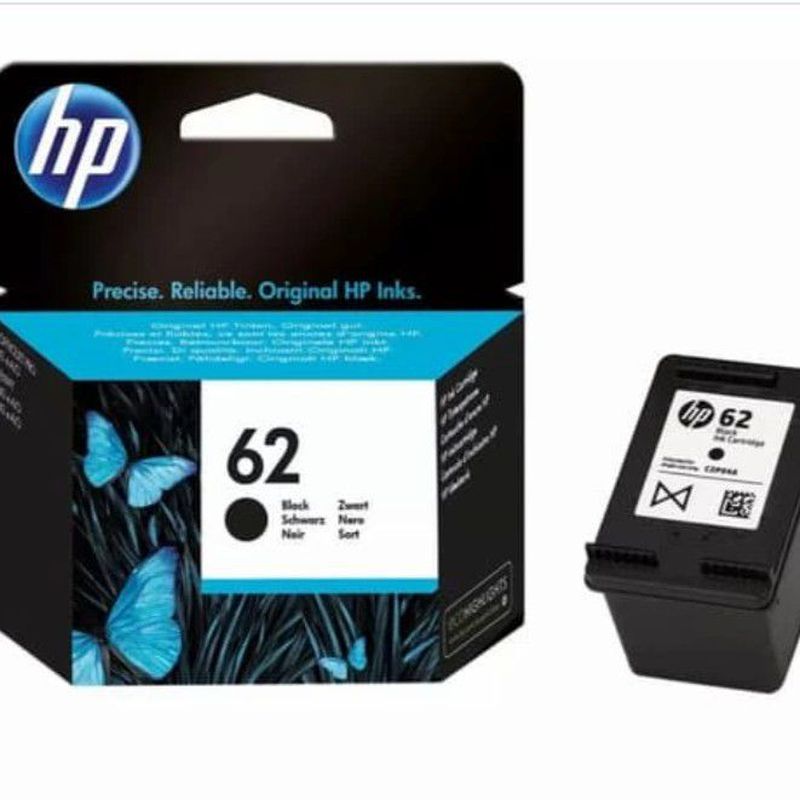 Print Cartridge Printer HP 62 Black