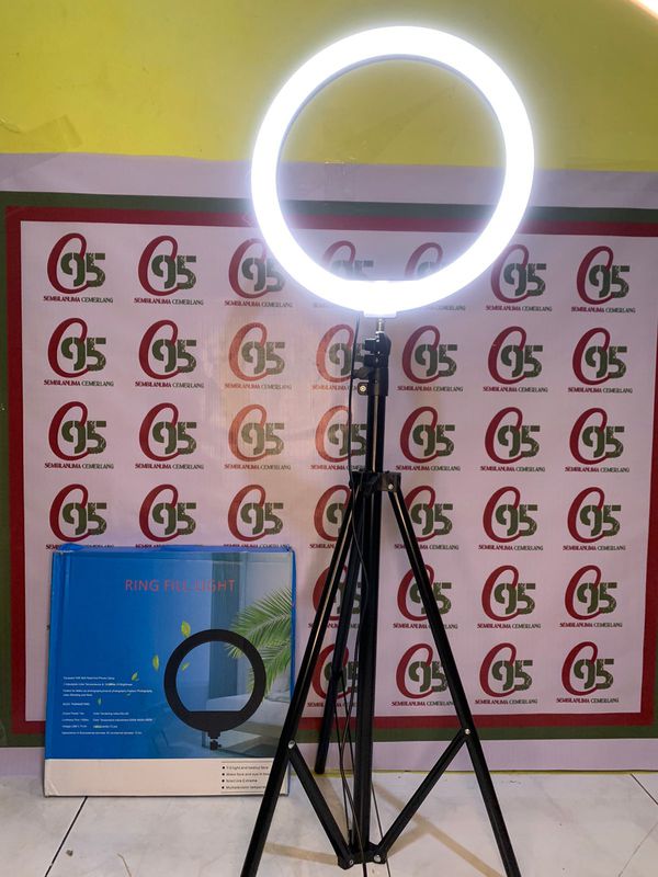 RING LIGHT TRIPOD TUFF STUDIO LAMPU