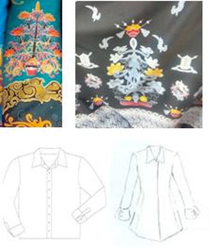 Pakaian Batik Khas Kalteng