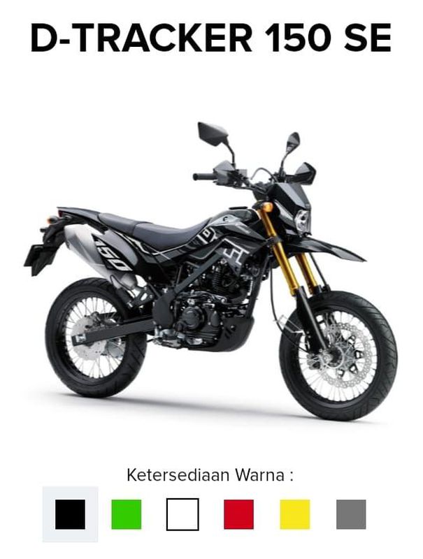 D-TRACKER 150 SE - Hitam