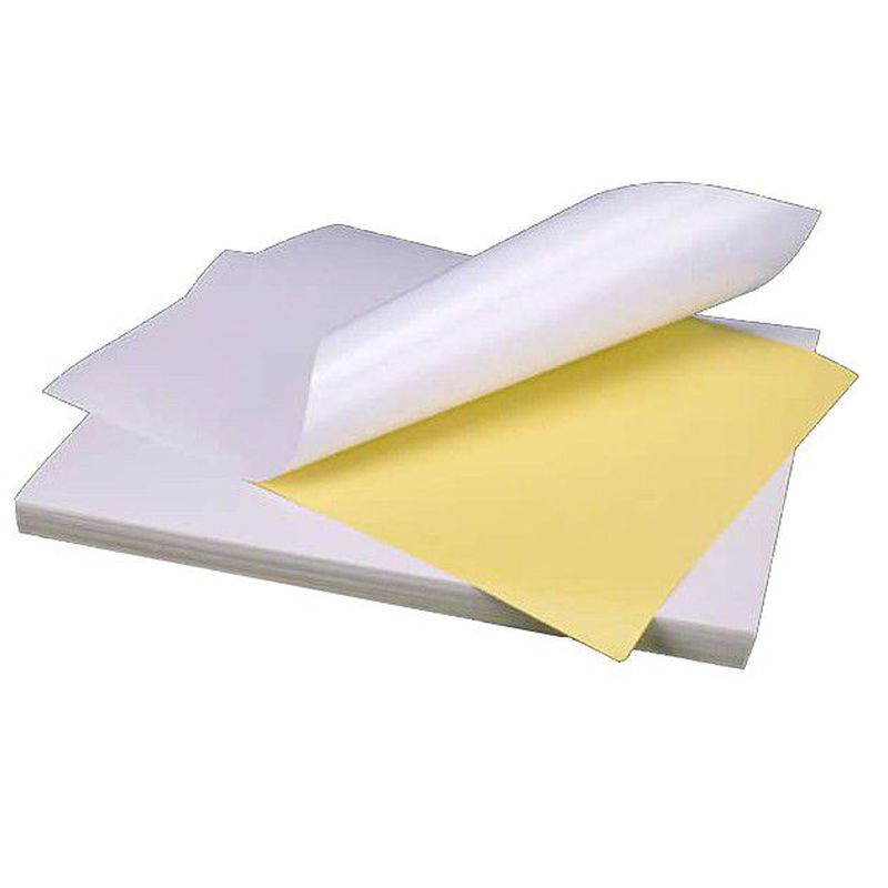 Kertas Sticker - Ukuran Folio Glossy, 1 pak isi 100