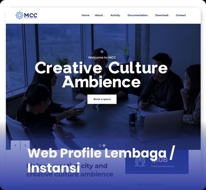 Aplikasi Web Profile Instansi