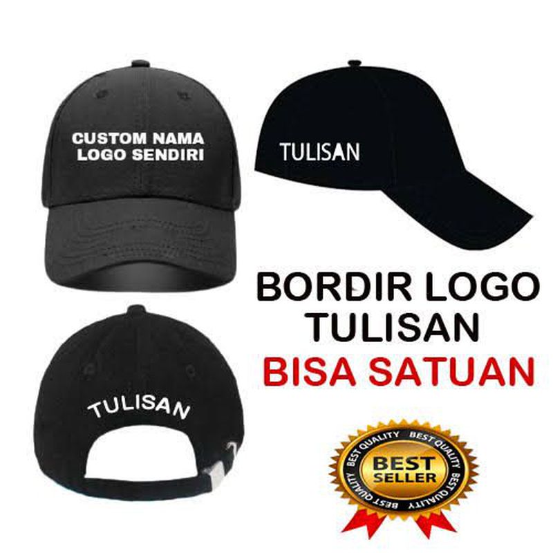 Topi Custom Bordir