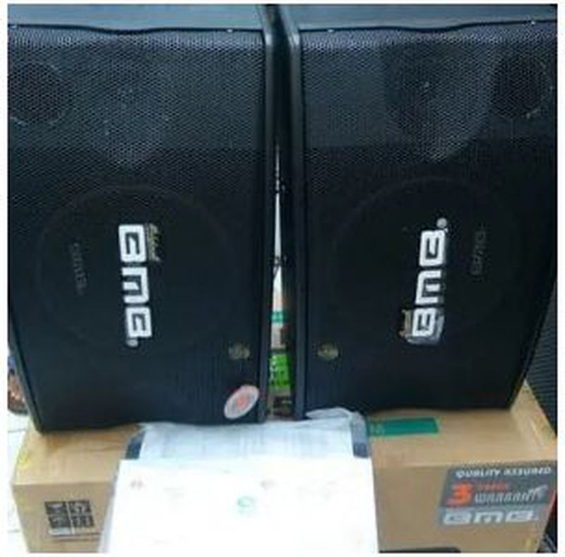 Paket Speaker Pasif BMB 10 inc + Power Ampli First Class A248 + Stand ...