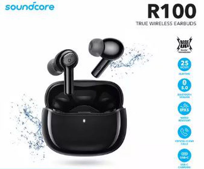 True Wireless Earbuds Anker Soundcore R100 - Putih