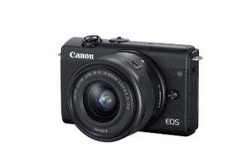 Canon EOS M200 Mirrorless Digital Camera with 15-45mm Lens (Black)