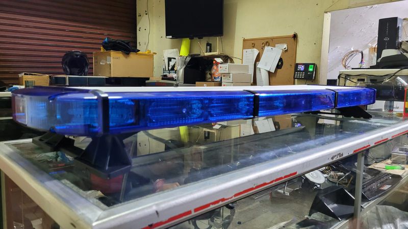 Whelen Liberty SX Lightbar Rotator Lampu Rotary Polisi Silau Abis - Merah