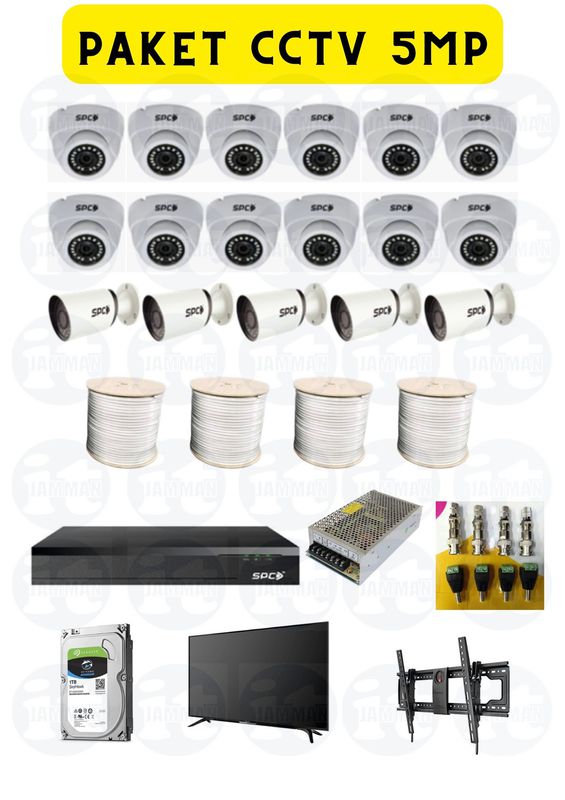 Paket CCTV 5MP 16 Channel (SPC)