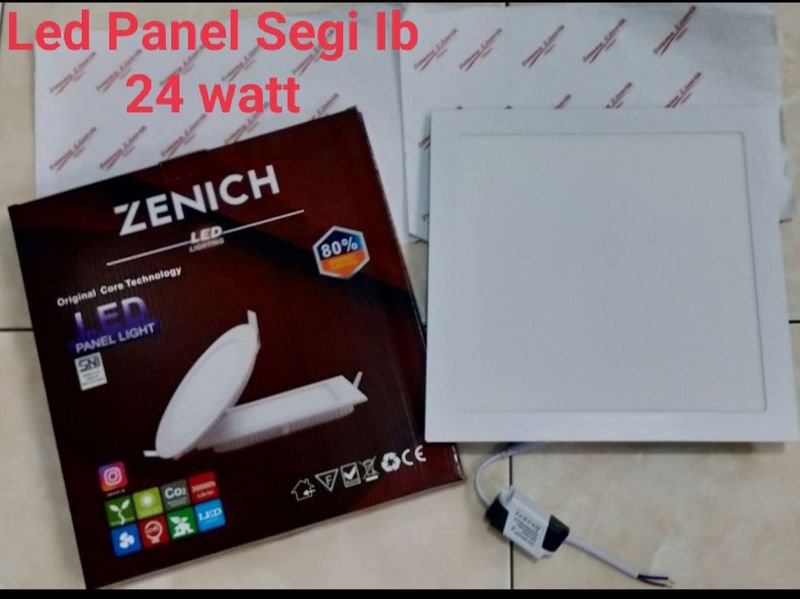 Lampu LED Panel 24w ,segi , ib. Zenich