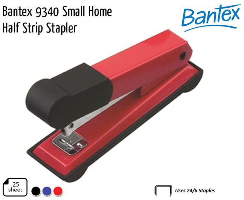 Stapler Bantex 9340 Red