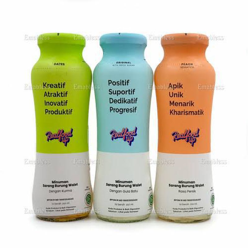 Realfood Up minuman sarang walet