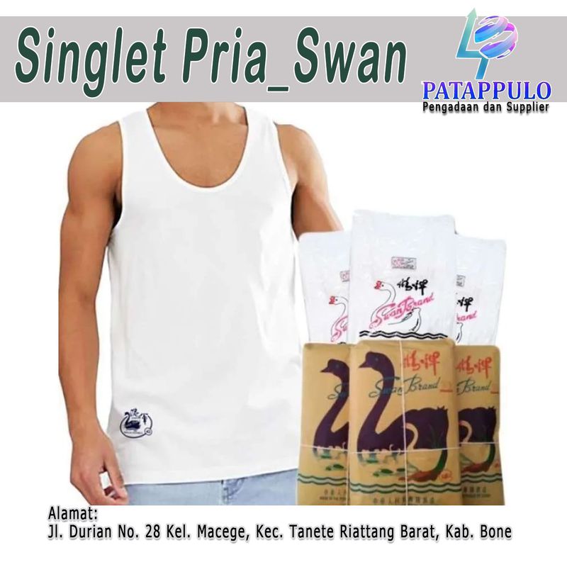 Kaos Dalam Pria_Singlet SWAN
