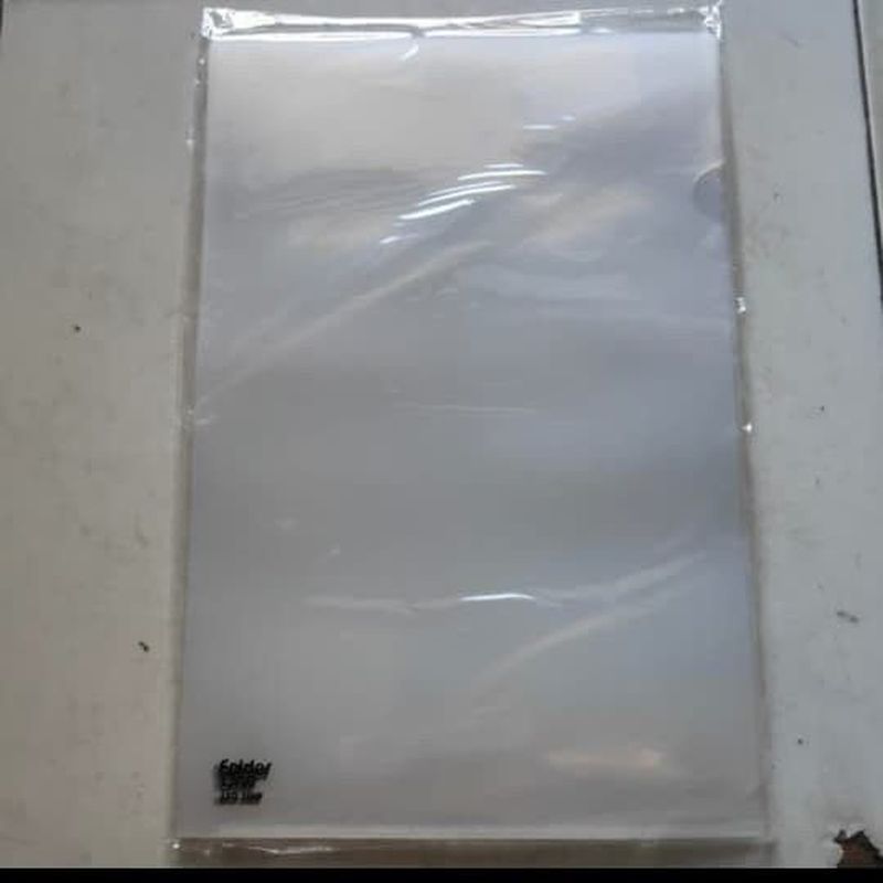 Map L Plastik Bening