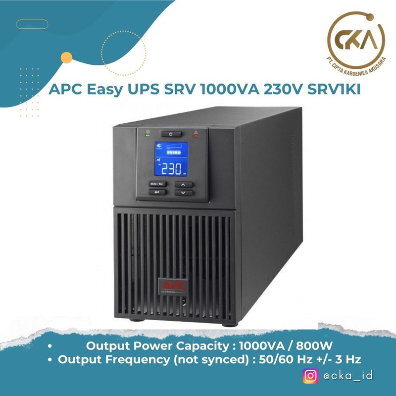 APC Easy UPS SRV 1000VA 230V SRV1KI