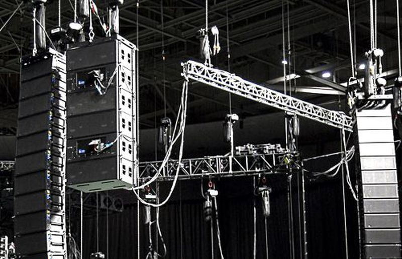 Rigging Speaker & Lighting Untuk gedung Aula, Auditorium, Hall dll