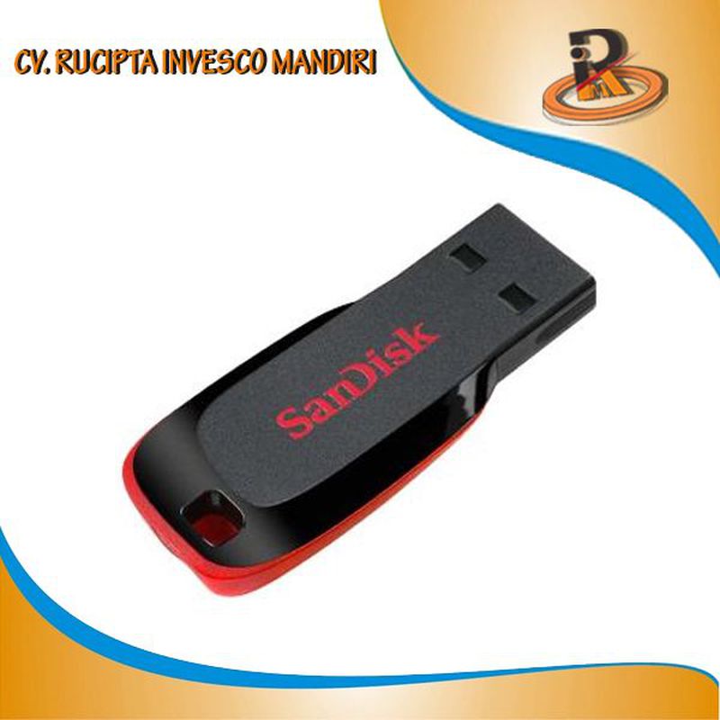 Flashdisk Sandisk Cruzer Blade 64gb