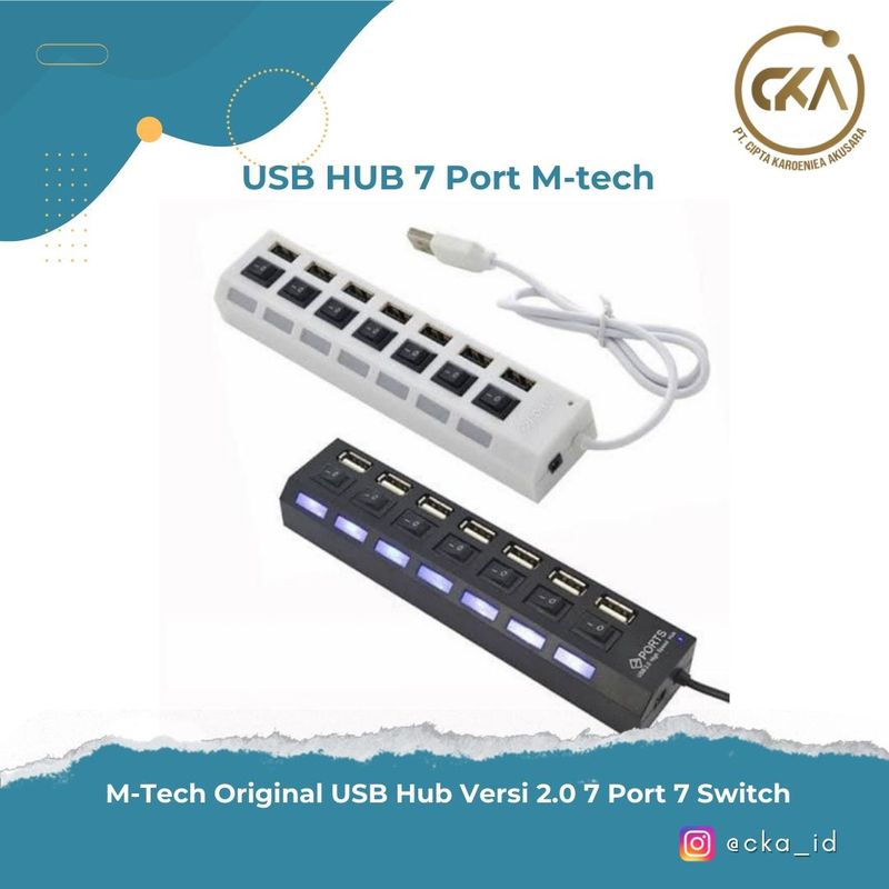 USB HUB 7 Port M-tech