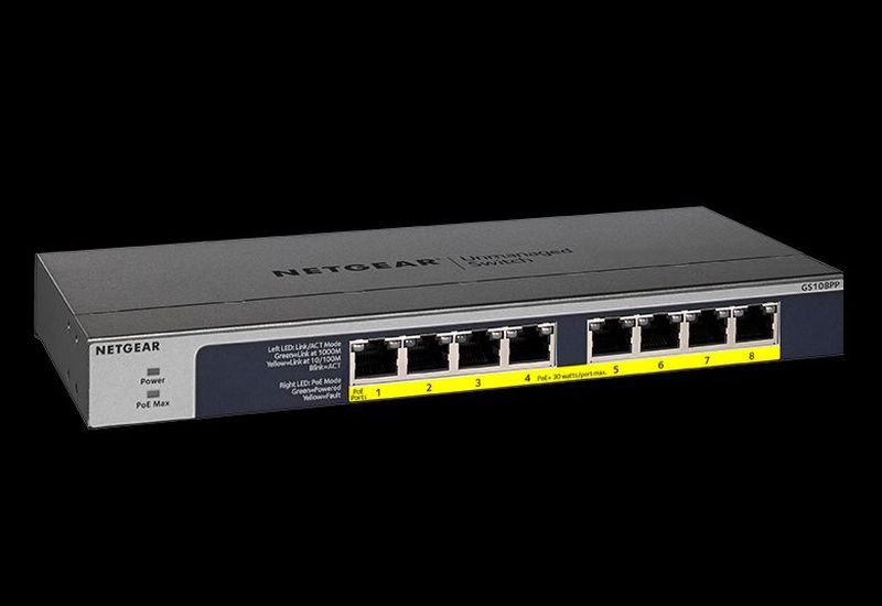 Switch Hub Netgear GS108PP 8 Port