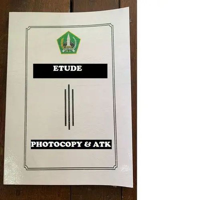 Fotocopy dan Jilid Buku Soft Cover Art Paper