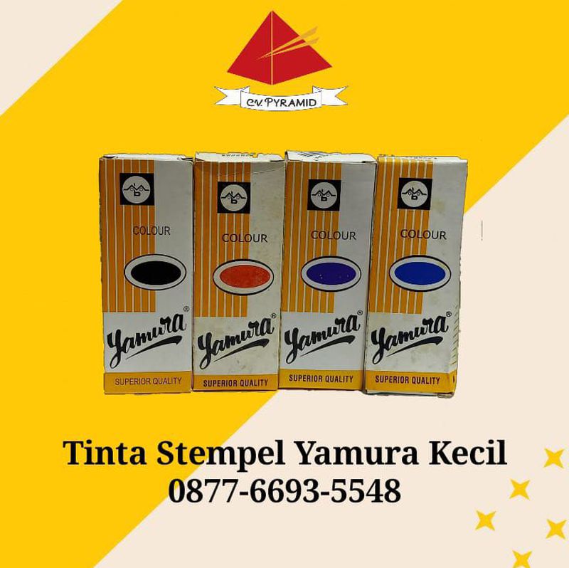 TINTA STEAMPLE YAMURA KECIL - Merah