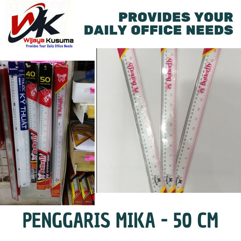 PENGGARIS MIKA 50 CM