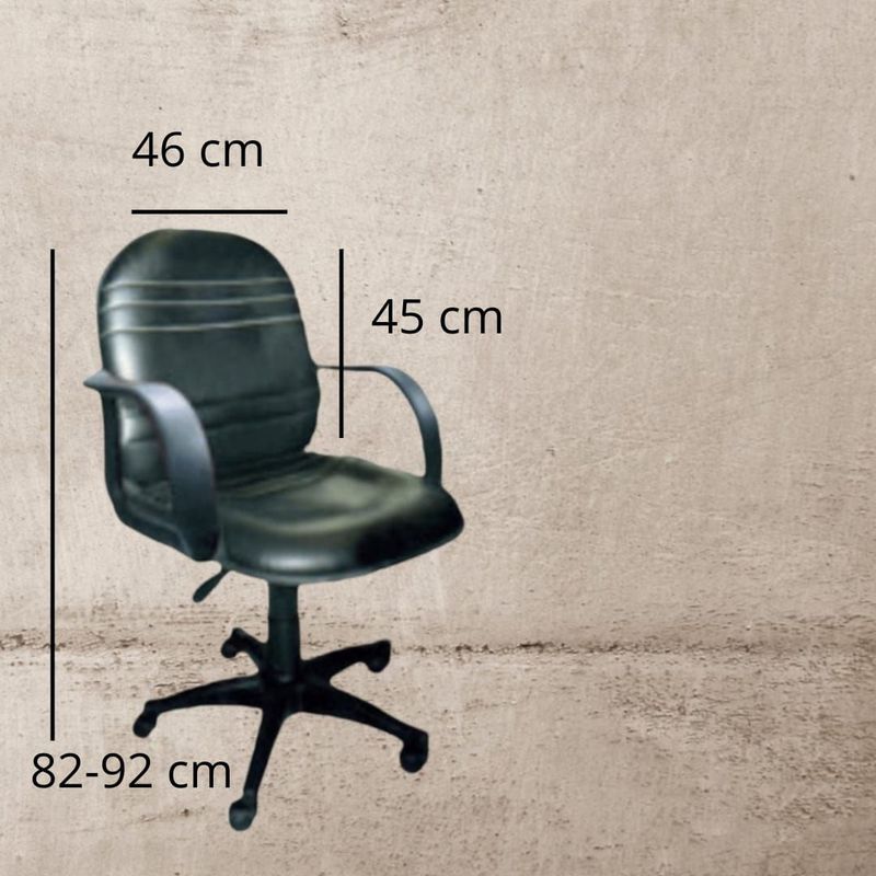KURSI KERJA HIDROLIK - 82-90 Cm