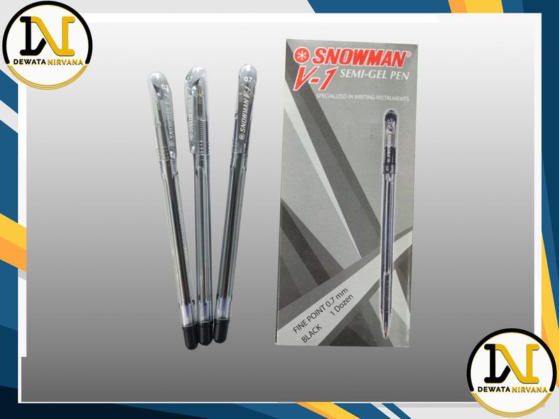 Ballpoint Snowman V1