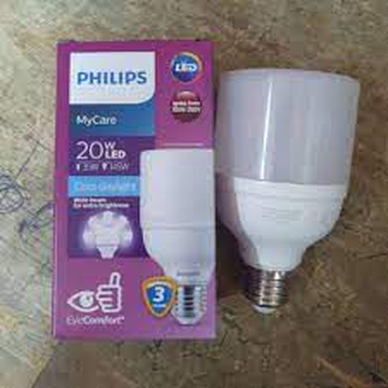 lampu led smart bright 20w philips