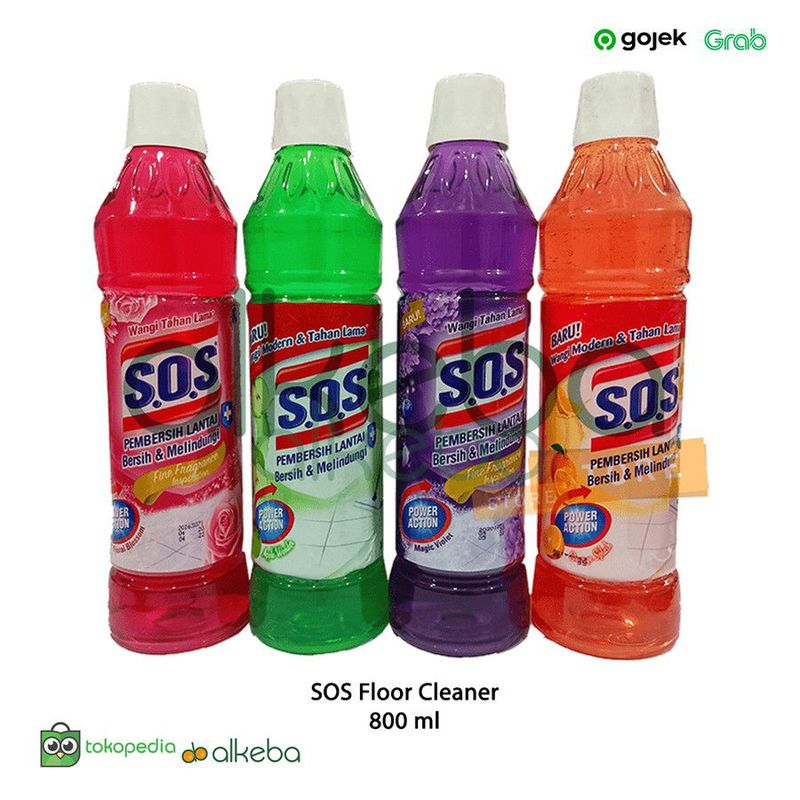 SOS Floor Cleaner 800 Ml Botol