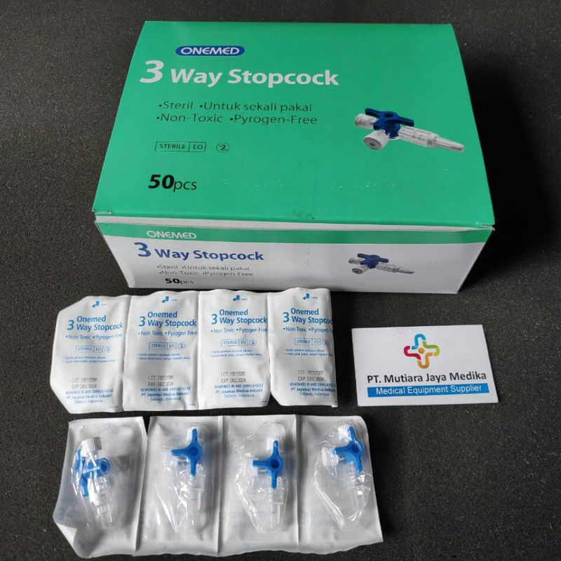 3 way stopcock onemed/three way