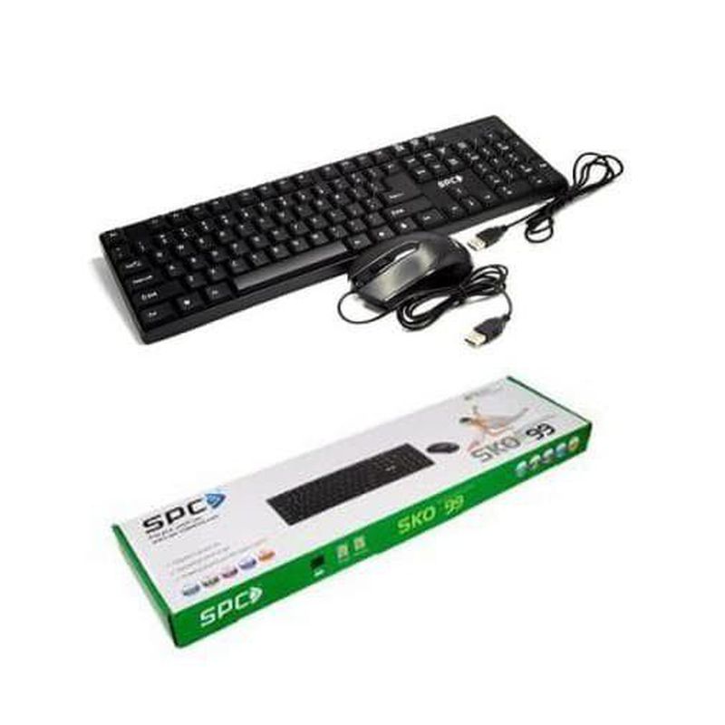 Keyboard Mouse USB SPC SKO 99