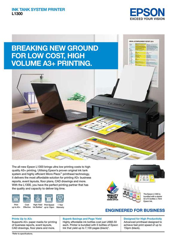 PRINTER EPSON L-1300