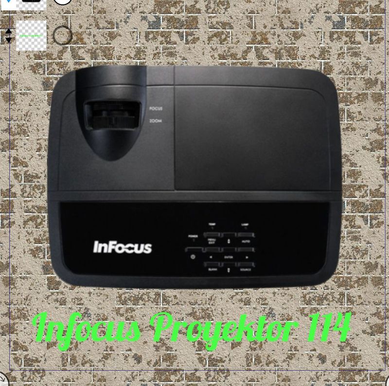 Infocus Projector 114 + screen 70"