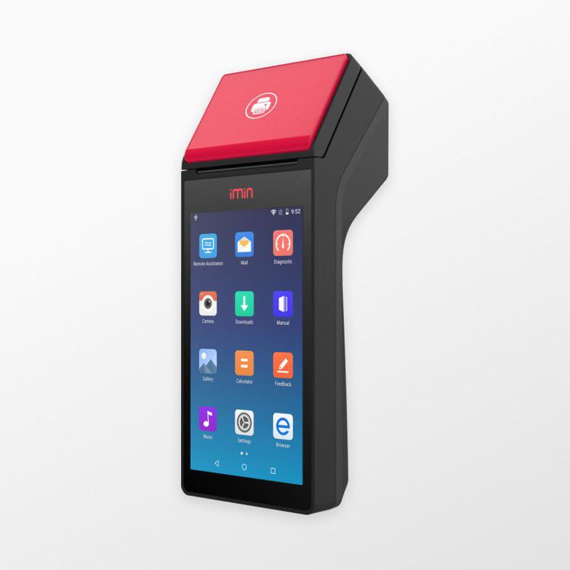 Mobile POS Android Printer Thermal Mesin Kasir Portable iMin M2 202