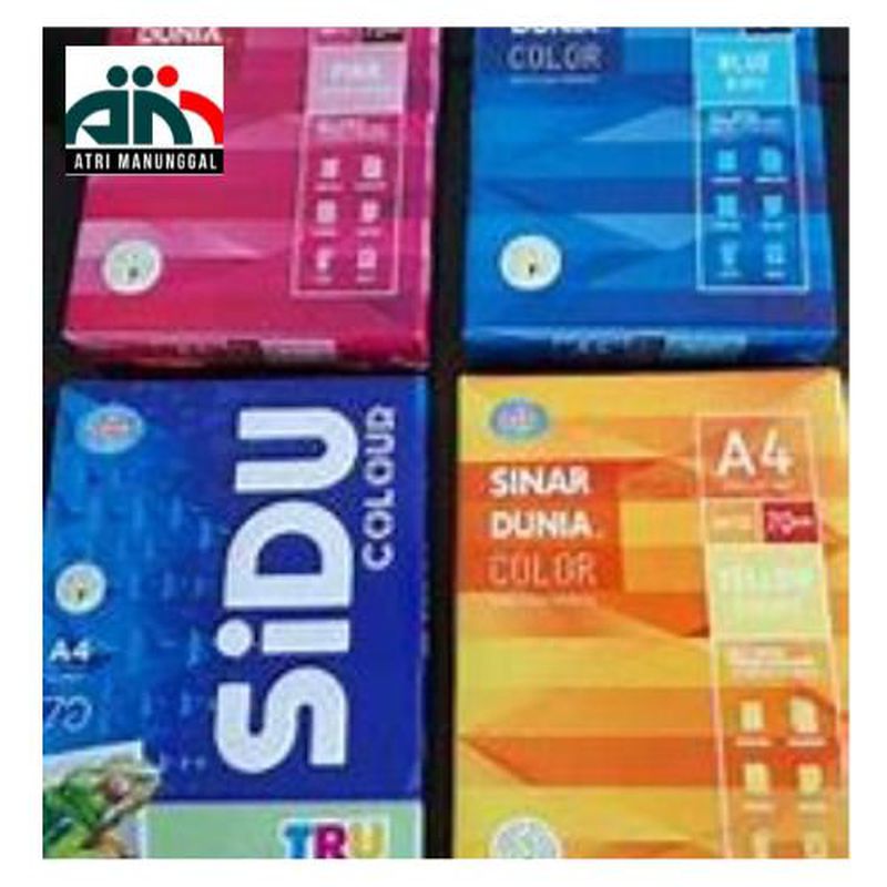 Kertas SIDU A4 70 Gram - Kuning