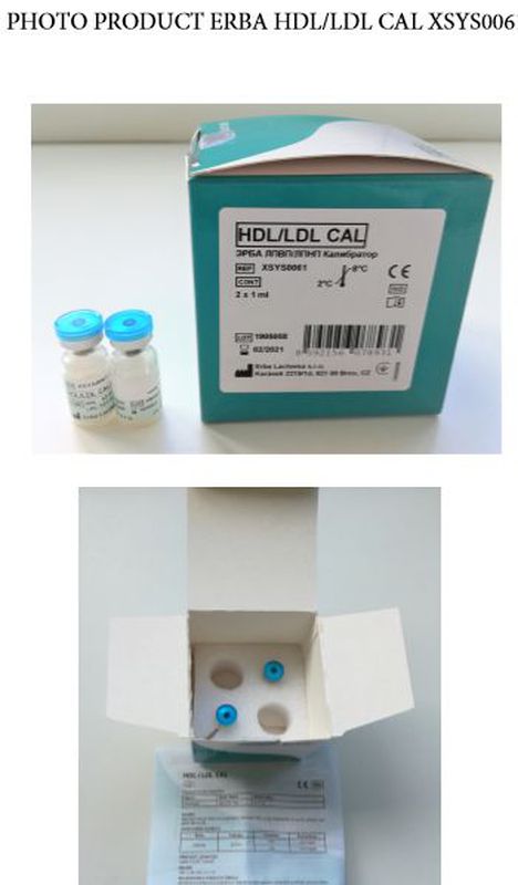 HDL / LDL Calibrator ERBA Lachema