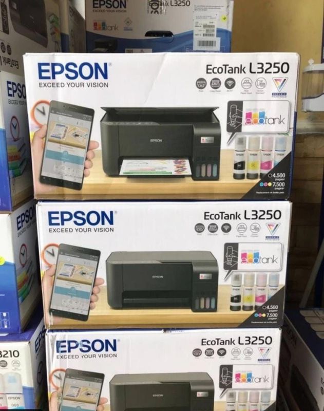 PRINTER EPSON L3250 ALL IN ONE PRINT COPY SCAN WIFI - Hitam