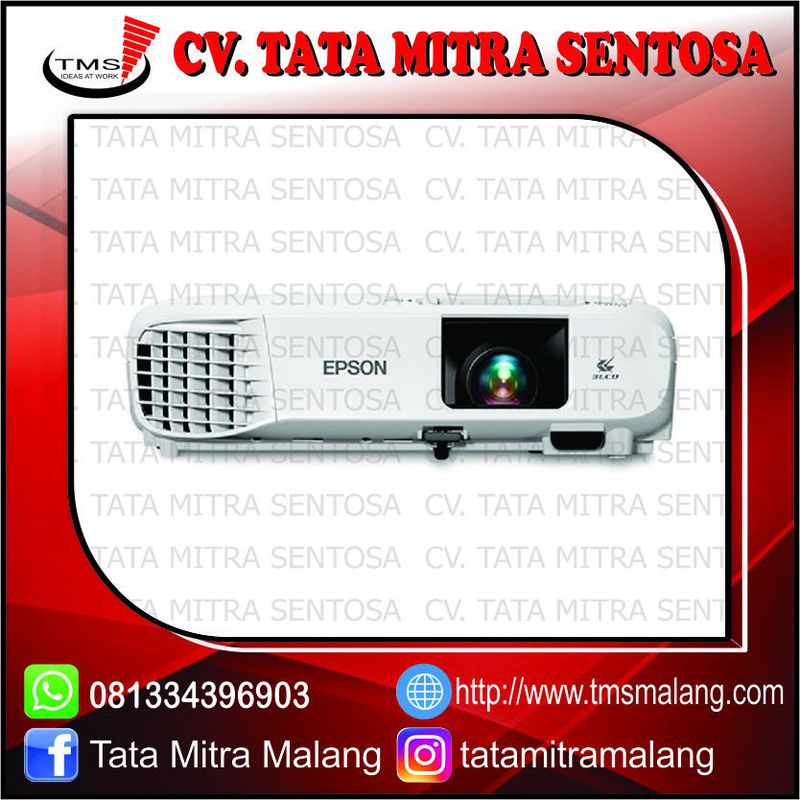 LCD Projector Epson EB-E500 + Instalasi