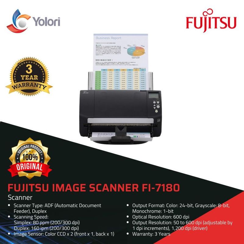 Fujitsu Image Scanner fi-7180