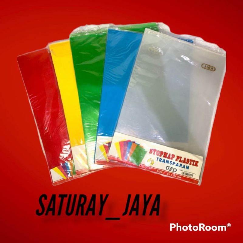 Stopmap Bening Map L Kiky Transparan a4 STR