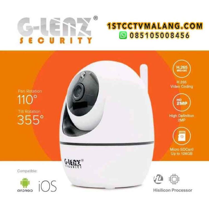 Glenz Smart Ipcamera CCTV PTZ – Full Hd 3MP