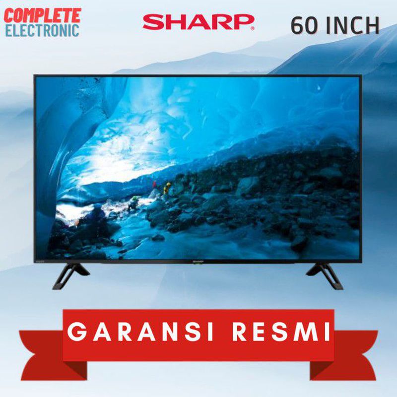 SHARP 60 INCH LED TV UHD 4K HDR I 4T-C60CH1X